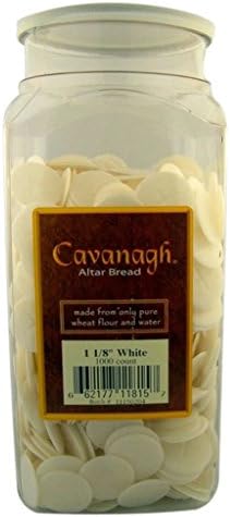 Amazon.com: Cavanagh Altar Bread - 1 1/8" White - 1000/Container ...