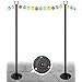 Amazon.com : Queension 10FT Ground Base String Light Poles for Outdoor ...
