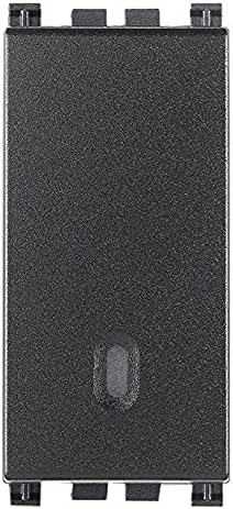 Vimar 0R16005 Idea Deviatore elettrico a muro 1P 16AX grigio : Amazon ...