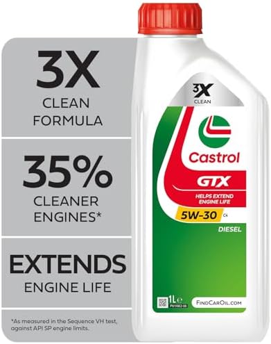 Castrol GTX 5W-30 C4 Engine Oil 1L, White : Amazon.co.uk: Automotive