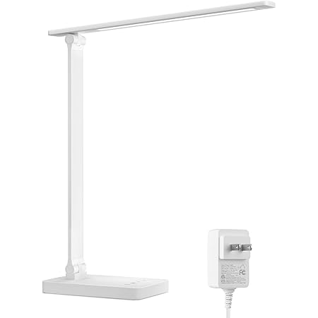 Phive Dimmable LED Desk Lamp with Fast Charging USB Port, Touch Control ...