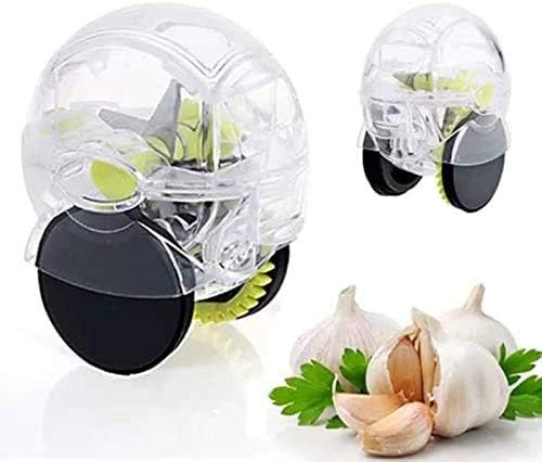 Amazon.com: SKEMIX Best Rolling Garlic Chopper,Garlic Press, Crusher ...