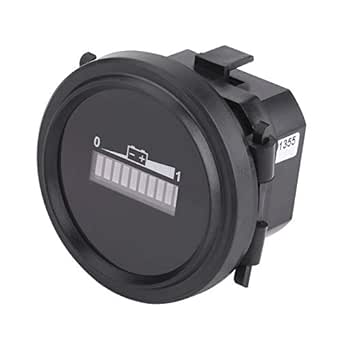 12V/24V/36V/48V/72V Battery Meter LED Digital Battery Indicator Meter ...