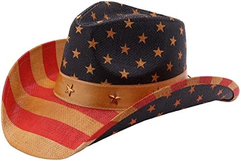 Retro Rodeo Wild Cowboy Hat - Western Cowboy Hat - Men and Women Unisex ...