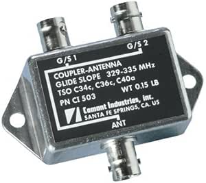 Amazon.com: Comant/Cobham Couple Glide Slope/329-335 Mhz/50 Ohms/Bnc ...