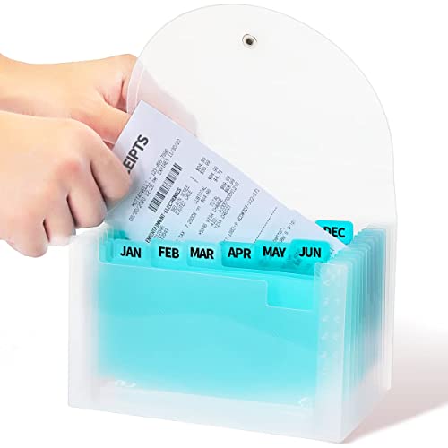 H4D Receipt Coupon Holder Organizer for Purse, Small Expanding File ...