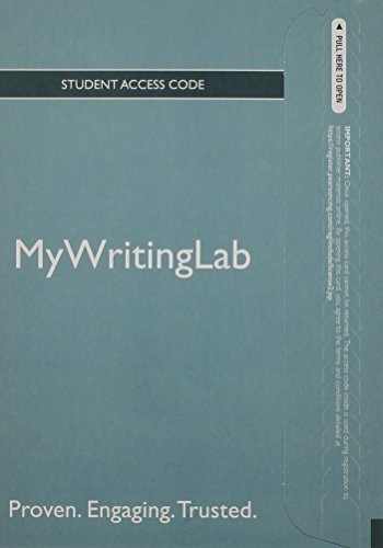By Pearson Education NEW MyWritingLab Generic - Standalone Access Card ...