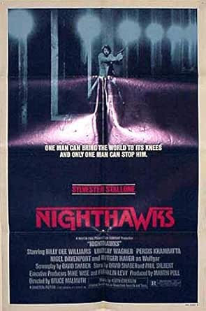 Nighthawks. 1981. Original Authentic Movie Poster - 27x41 One Sheet ...