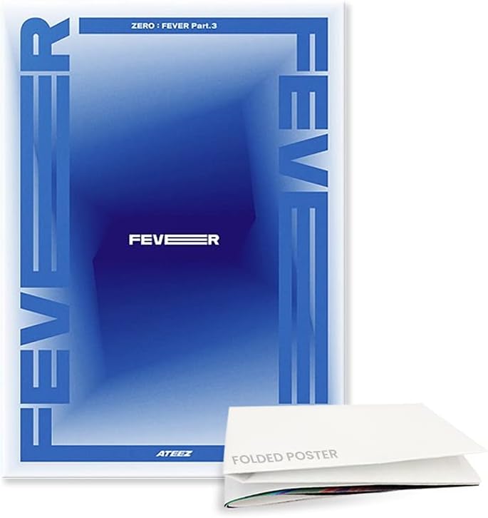 Amazon.com: KQ Ent. ATEEZ - ZERO : FEVER Part.3 Album+Extra Photocards ...