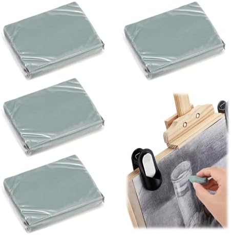 4Pcs Kneaded Art Eraser, Soft Kneadable Erasers Artists Putty Rubbers ...