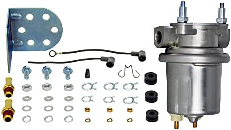 Amazon.com: In-Line Electric Universal Fuel Pump with 1/4" NPT Inlet ...