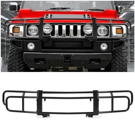 Amazon.com: HECASA Brush Guard Compatible with 2003-2009 Hummer H2 ...
