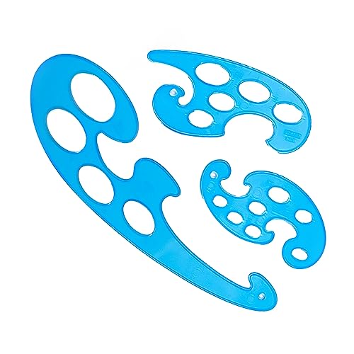 Snapklik.com : French Curve Ruler In Transparent Reusable Plastic ...