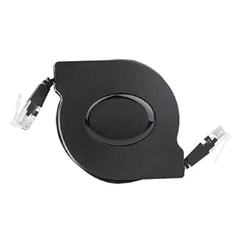CAT6 Network Cable, Adjustable Retractable CAT6 RJ45 LAN Ethernet Cable ...