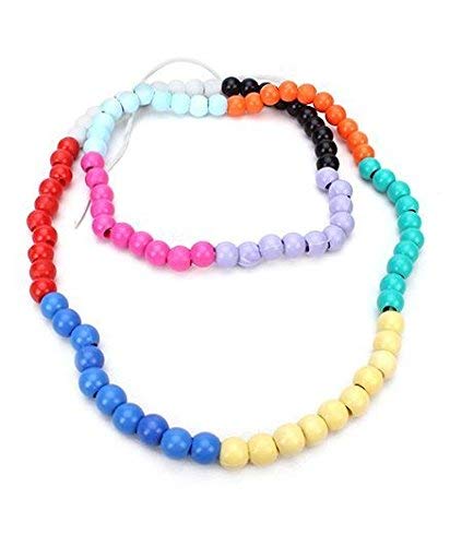 Buy MGC RATNA'S Educational Counting Beads Baby 100 Small Beads for ...
