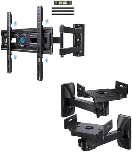 Amazon.com: Pipishell Full Motion TV Wall Mount for Most 26-60 inch TVs ...