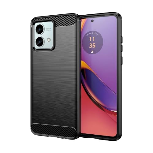 Soezit Carbon Fiber Finish Back Case Cover for Moto G84 5G/Motorola G84 ...