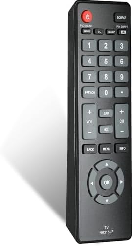 Amazon.com: Replacement Remote for SANYO TV, LCD, LED, Smart TV ...