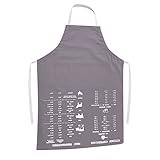 Kitchen Conversions and Measurements Quick Reference Apron | The Green Head