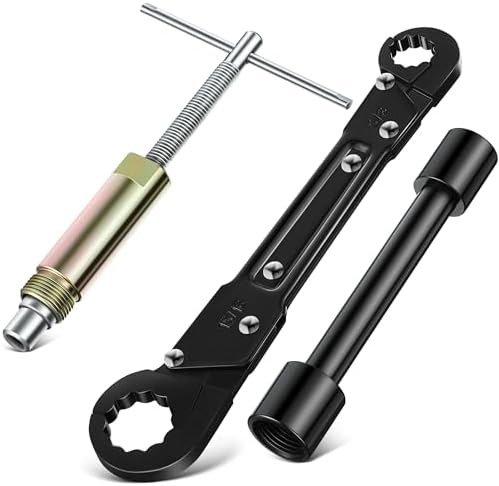 Feekoon 3 in 1 Plumbing Tools Angle Stop Wrench Kit with Compression ...