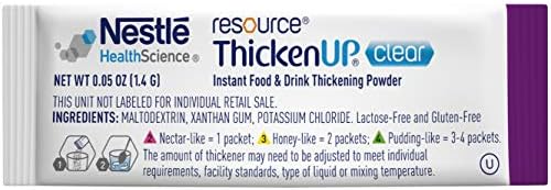 Amazon.com : Resource ThickenUp Clear, Instant Food & Drink Thickening ...
