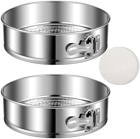 Amazon.com: OYAOL 9 Inch Springform Pan - Nonstick Leakproof 304 ...