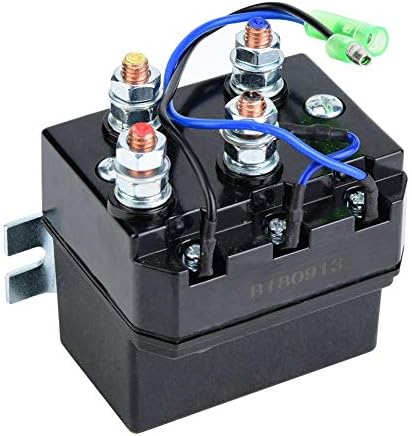 Amazon.com: Winch Solenoid Relay, Winch Contactor Reversing Relay for ...