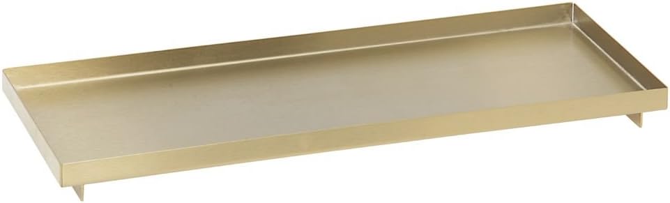 Amazon.com: Front Of The House Brass Rectangular Footed Tray - 12 1/4 ...