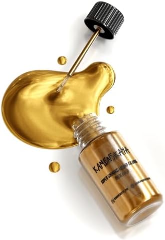 Liquid Gold Leaf Paint Set, Alcohol-Based Metallic Gold Paint, Ultra ...