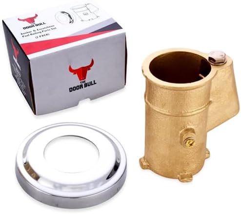 Amazon.com: Anchor and Escutcheon Pool Rail Set | 4'" Anchor for 1.90 ...