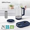 Amazon.com: Northmas Electric Tea Kettle, Electric Kettle with Tea ...