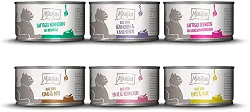 MjAMjAM - Premium wet food for cats - Mixed package 6 for your cat, 6 ...