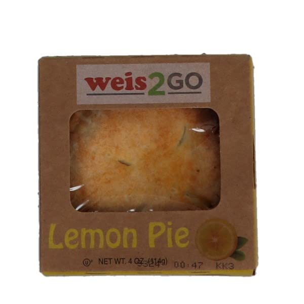 Amazon.com: Weis Quality, 4" Lemon Pie, 4 Ounce : Grocery & Gourmet Food