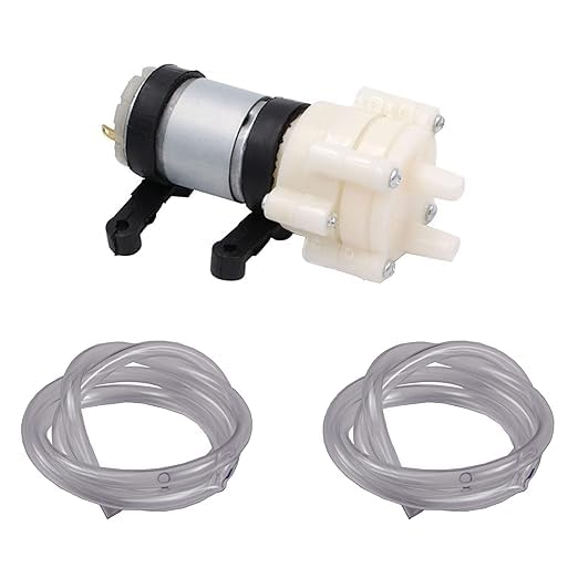 VIRIMA DC Water Pump 12 V for Arduino ESP8266 Raspberry Pi with 2x1 m ...