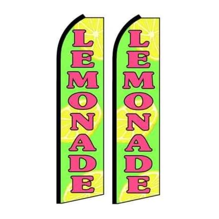 Amazon.com: Lemonade Feather Banner Flags (Complete Kits, Pack of 2 ...