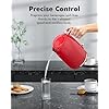 Amazon.com: 1.7L Electric Kettle, Quick Boil, 1500W, Non BPA, Safety ...
