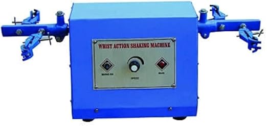 Laboratory Wrist Action Shaking Machine (12 flask) : Amazon.in ...