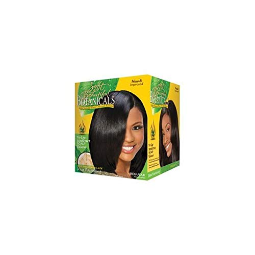 Amazon.com : Soft & Beautiful Botanicals Relaxer Kit Regular : Beauty ...