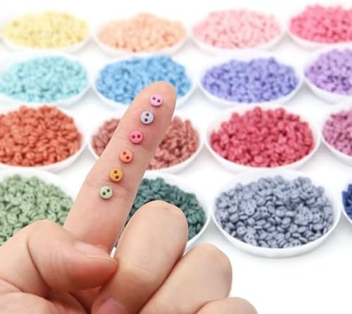 Amazon.com: 4mm / 0.16 inches Super Tiny Polyester Matte Finish Round ...