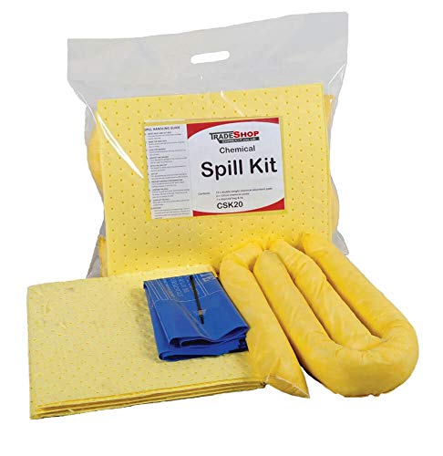 Buy 20 Litre Chemical Spill Kit With Clip Close Carry Bag, Spill Pads ...
