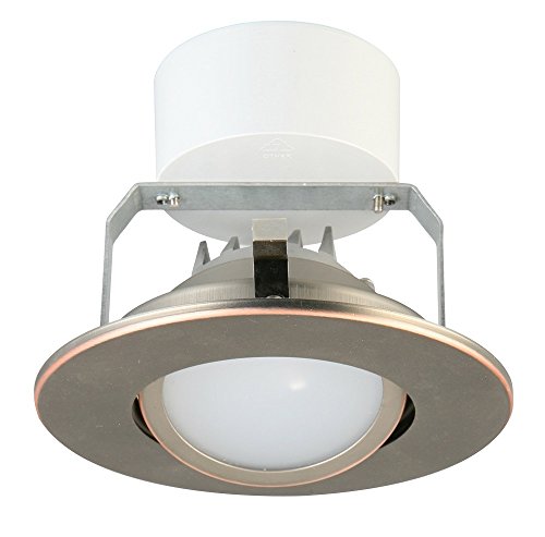 Snapklik.com : 4 Inch LED Gimbal, Higher Lumen Version, 3000K, 500 ...