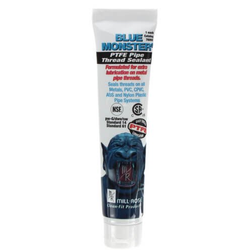 Blue Monster Heavy-Duty Industrial Grade Thread Sealant with PTFE (2 oz ...