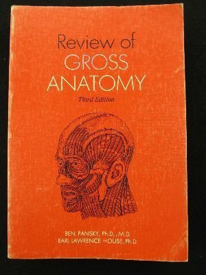 Review of Gross Anatomy by Ben Pansky (1975-08-01): Books - Amazon.ca
