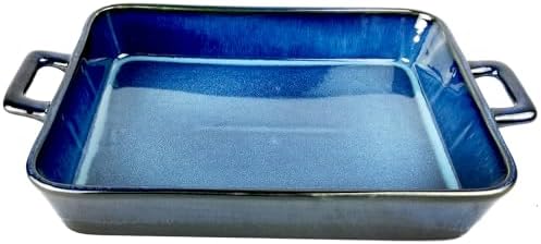 Amazon.com: Emeril Lagasse Square Stoneware Baking Dish - 1.5Qt Lasagna ...