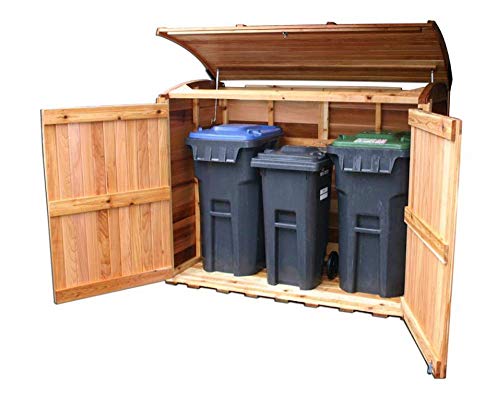 9 Outdoor Garbage Can Storage Ideas (2025) - A Nest With A Yard