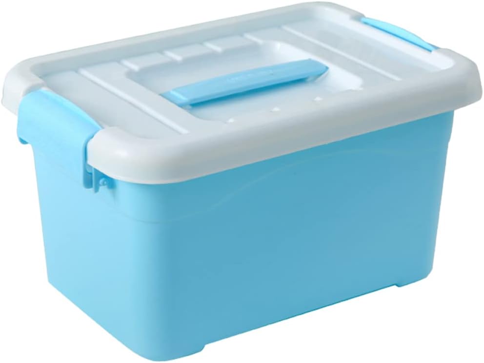 Amazon.com - Zerodeko Storage Bins Box Storage Plastic Color Bins Lid ...