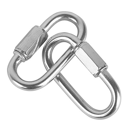 Snapklik.com : 8 Packs Quick Link M10 10mm Stainless Steel Chain ...