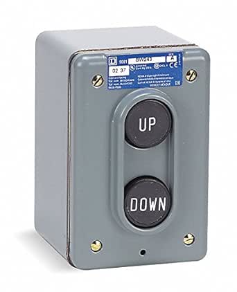 Square D Push Button Control Station, 2NO Contact Form, Number of ...
