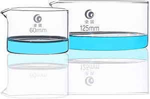 Amazon.com: 1pc High Borosilicate Glass crystallizing Dish Circular ...