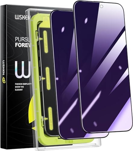 WSKEN for iPhone 15 /iPhone 16 Screen Protector - [Anti-Blue Light] [28 ...